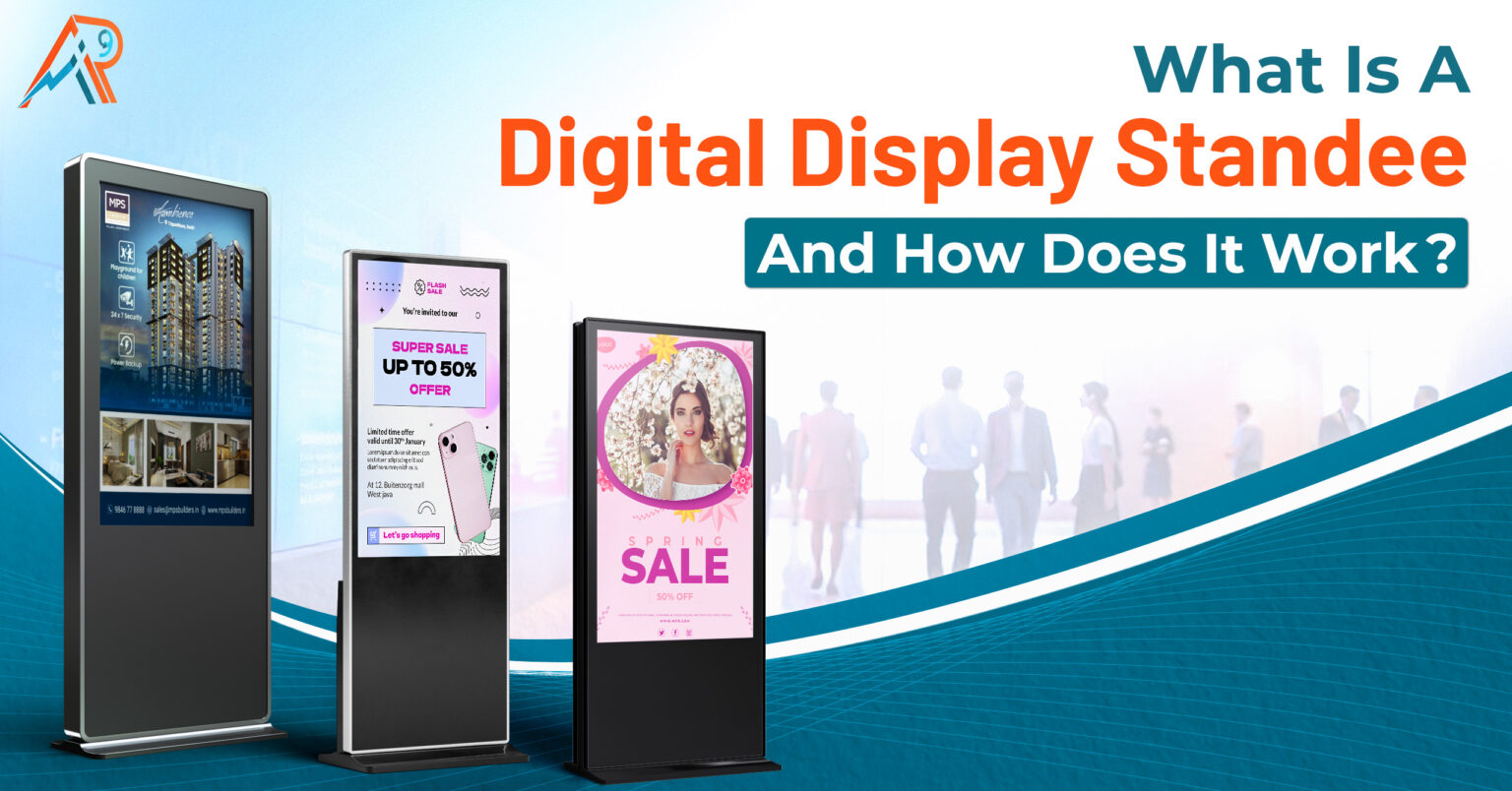 What is a Digital Display Standee? Explained Simply